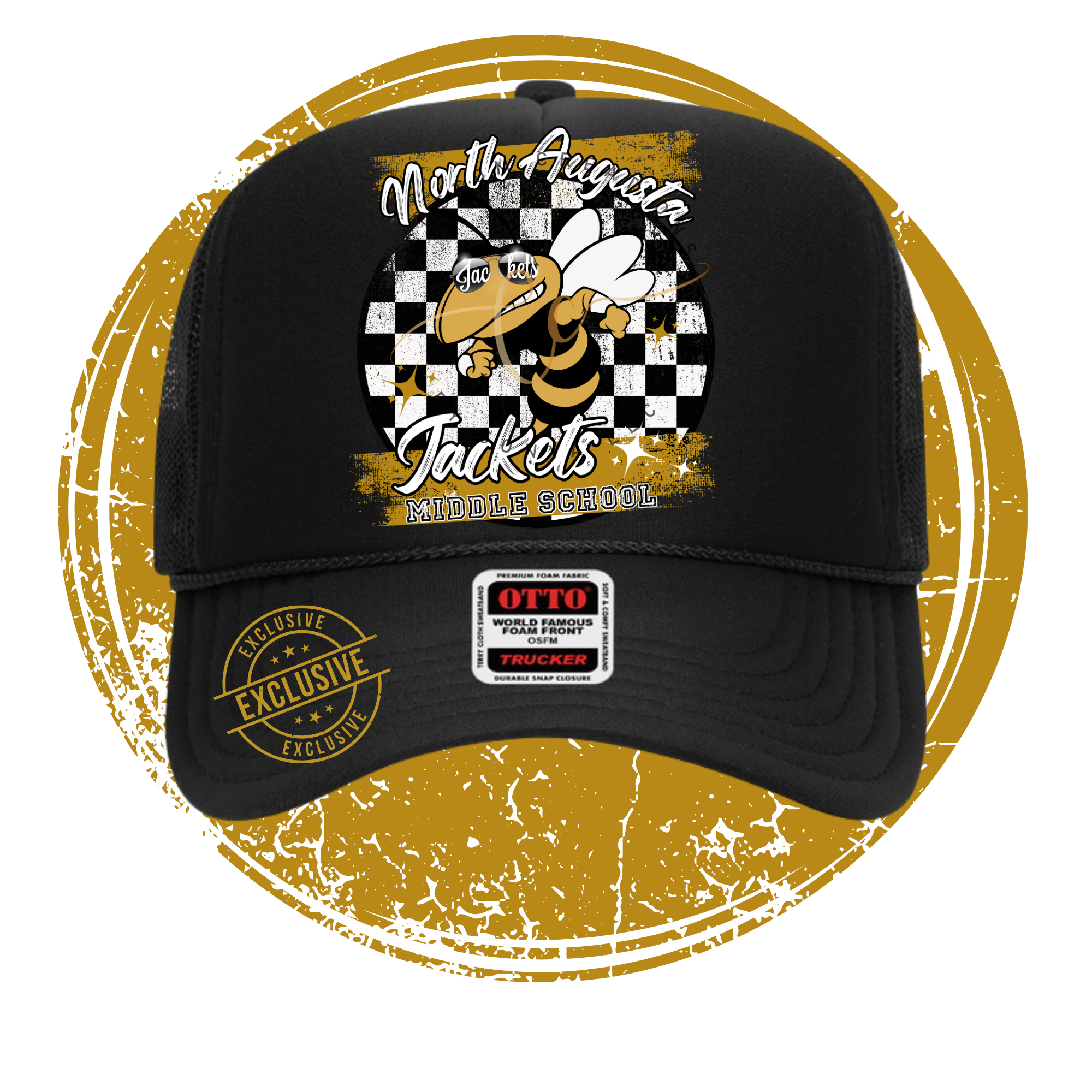 North Augusta Middle School Jackets 2025-2026 Trucker Hat | Custom ...