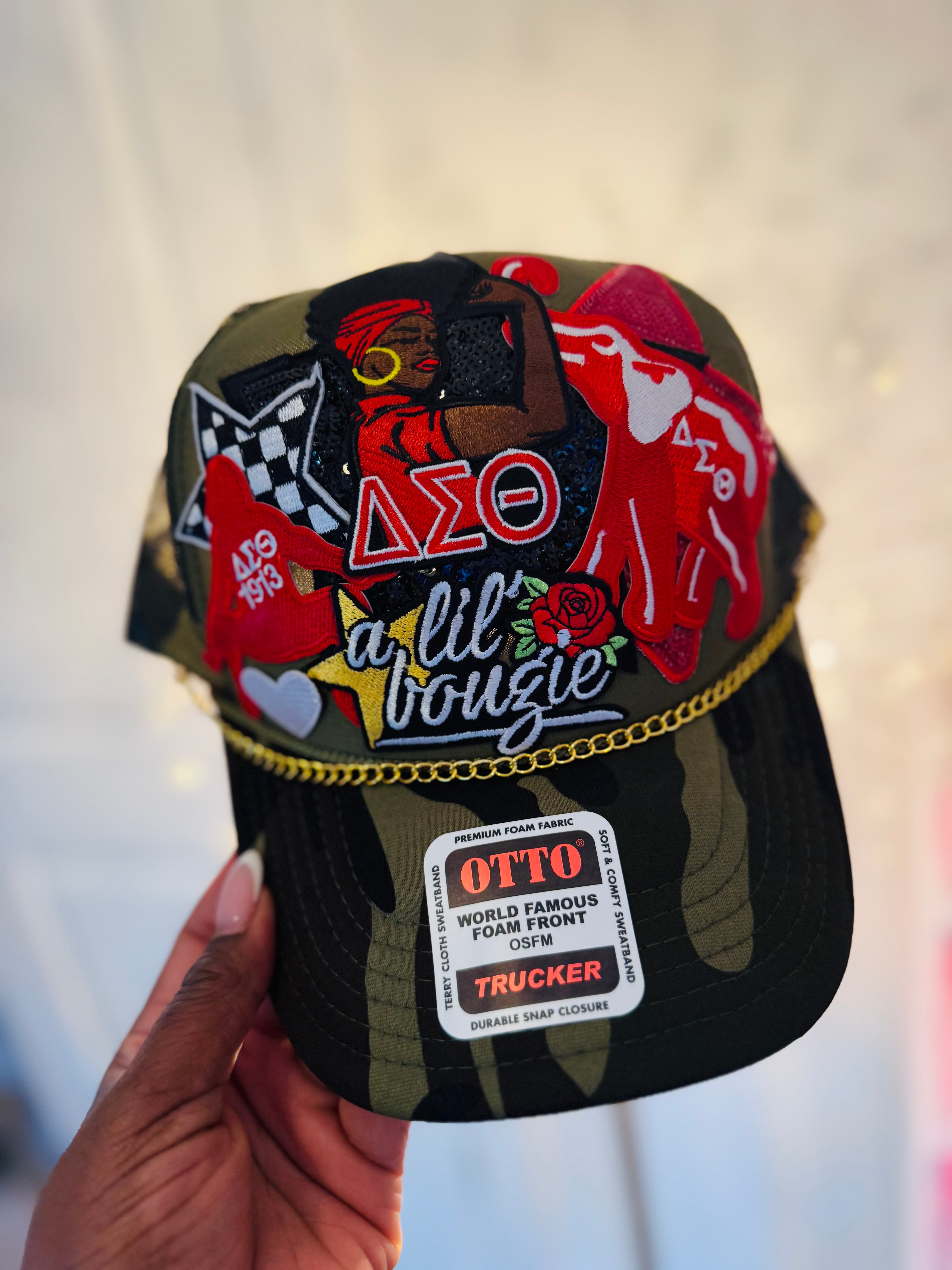 Custom Freestyle Junk Trucker Hat | Custom Creations by Sonya