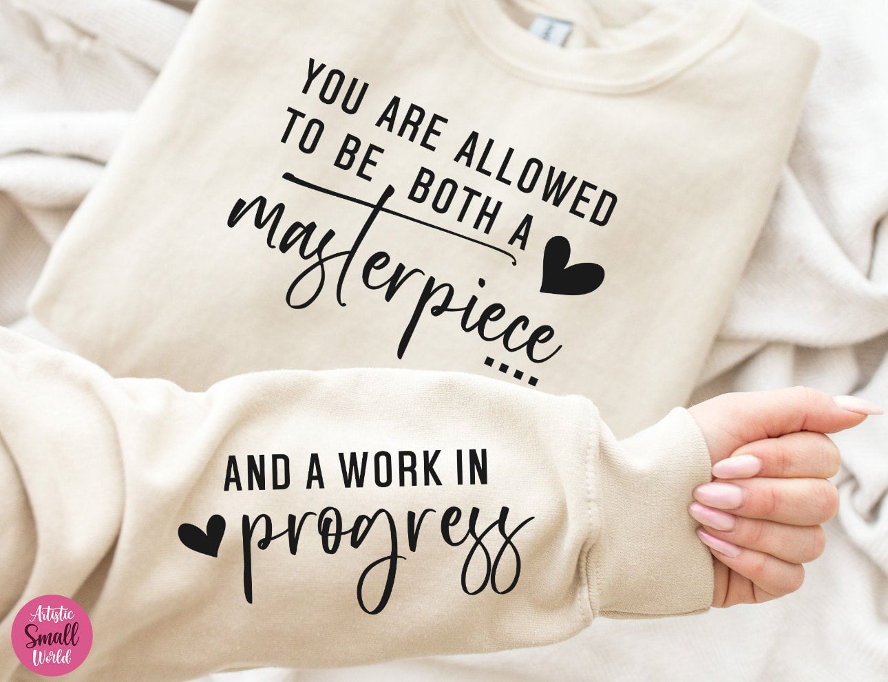 You are allowed to be both a Masterpiece and work in progress | Custom ...